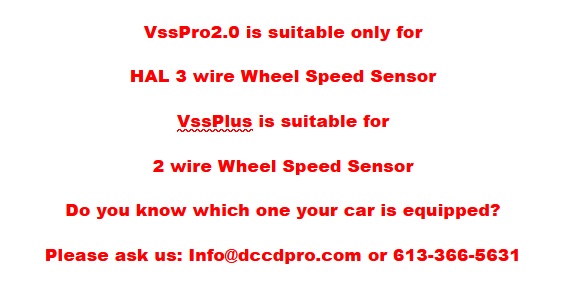 VSSPro2.0 – ABS to VSS Generator (HAL Sensor) | DCCDPRO - Performance Every Turn!